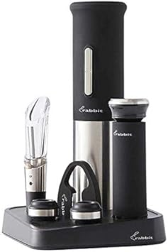 Amazon.com: Rabbit Electric Wine Opener Set: Kitchen & Dining
