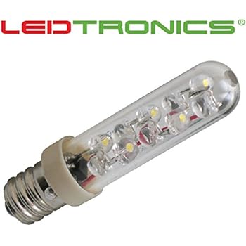 GE 1.5W 3000K 15W Equivalent Warm White T4 LED Tube Light Bulb Display ...
