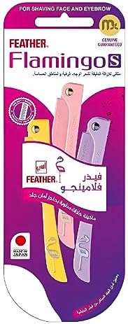 Feather Flamingos Brand 3 Pcs Women Razor For Eyebrow, Face, Nape price ...
