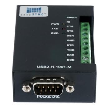 Amazon.com: EasySYNC USB 2.0 to 4 Port Serial RS485 Industrial Adapter ...