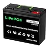 JITA 12V 18Ah Lithium Battery, LiFePo4 Deep Cycle Battery, 2000+ Cycles ...