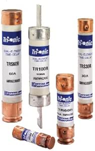 Mersen TR40R 250V 40A 3X13/16 Rk5 Time Delay Fuse, 10-Pack - Cartridge ...