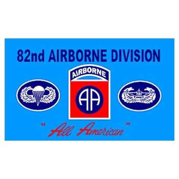 Amazon.com : 82ND AIRBORNE DIVISION FLAG - - Blue 82nd : Outdoor Flags ...