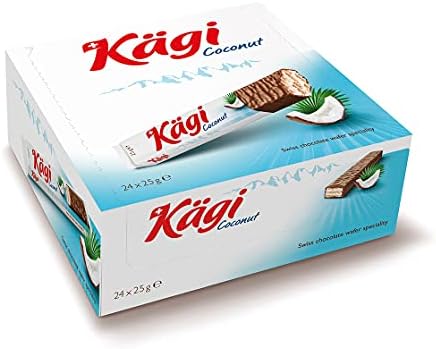 Kagi Coconut Chocolate Wafer, 25G - Pack of 24 price in Saudi Arabia ...