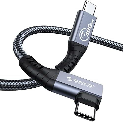 سعر ORICO Cable Compatible with Thunderbolt 4 Right Angle 0.98FT ...