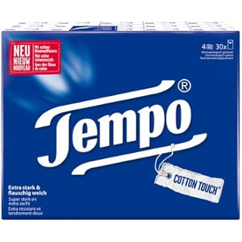 Amazon.com: Tempo Tissues 30 Pack 30 pack by Tempo: Health & Personal Care