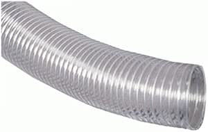 Jet JW1036 6-Inch x 10-Foot Clear Wire Reinforced Dust Collection Hose ...