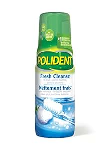 Polident Fresh Cleanse Denture Cleanser Foam, 125ml: Amazon.ca: Beauty