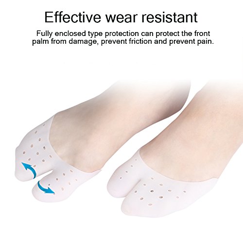 Gel Toe Cap Protector [2 Pairs] - Forefoot Cushioning - Big Toe ...