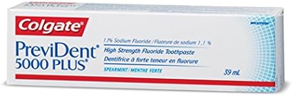 Colgate PreviDent 5000 Plus (1.1% Sodium Fluoride) Toothpaste 39ml ...