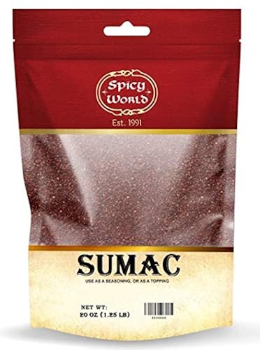 Spicy World Ground Sumac Spice 1.25 LB Bulk Bag (20 oz) (1.25 Pound) in ...