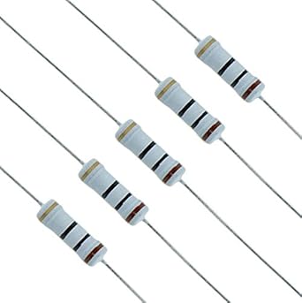 NEW 50 X Resistors 270 Ohms 1W Cement 5% Tolerance: Amazon.com ...