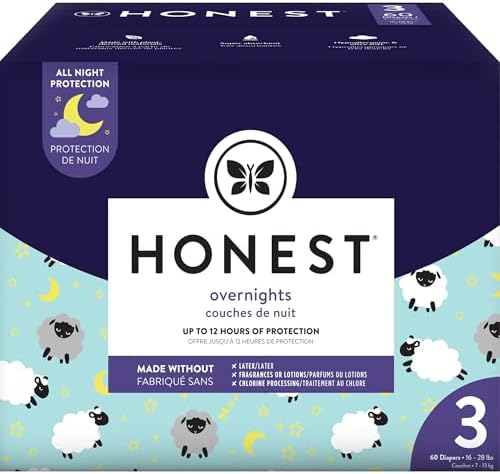 The Honest Company Clean Conscious Overnight Diapers | Plant-Based ...
