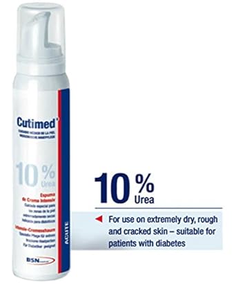 Amazon.com: BSN Medical 7264123 CUTIMED Acute Foam Mousse, 10% Urea ...
