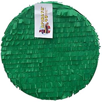 Amazon.com: APINATA4U 16" Round Blank Pinata Green Color Great to ...