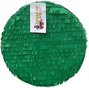 Amazon.com: APINATA4U 16" Round Blank Pinata Green Color Great to ...