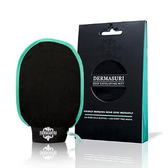 Dermasuri Deep Exfoliating Mitt Body Scrub: Amazon.ca: Luxury Beauty
