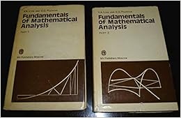 Fundamentals of Mathematical Analysis Volumes 1 & 2: V.A. Ilyin, E.G. Poznyak, Vladimir Shokurov ...