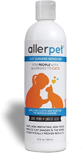 سعر Allerpet Cat Dander Remover, Allergy Relief Solution, 12 oz فى ...