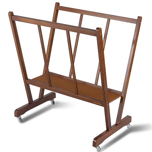 Falling in Art Large Wooden Print Rack, Art Drying and Display Rack ...