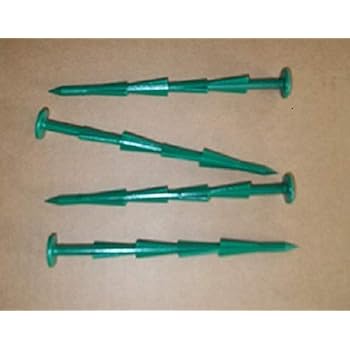 Amazon.com : Pinnacle Mercantile 150-Pack Artificial Turf Stakes ...