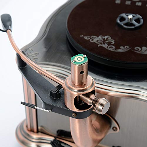Bronze Vintage Classic Retro Antique Phonograph Gramophone Turntable ...