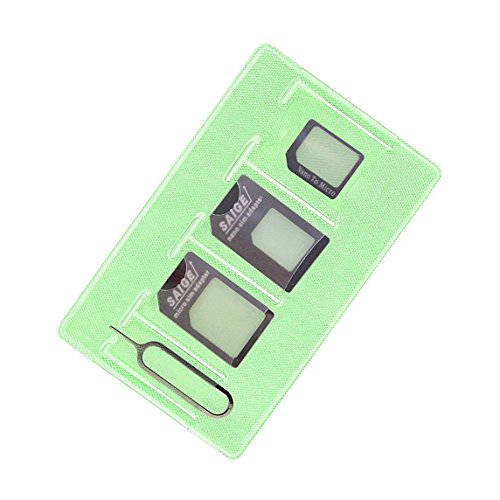 Black Nano Sim Adapter and Micro Sim Adapter and Nano to Micro Adapter ...