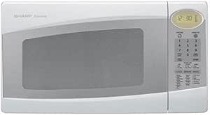 Amazon.com: Sharp R-308JW 1100 Watts Mid Size Microwave Oven, white ...