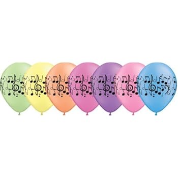 Amazon.com: Music Notes Balloon Decoration Party Supplies Kit: Toys & Games