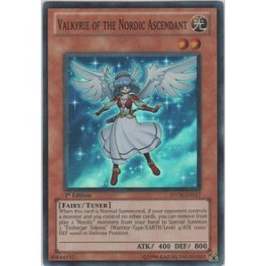 Amazon.com: Yu-Gi-Oh! - Valkyrie of the Nordic Ascendant (STOR-EN017 ...