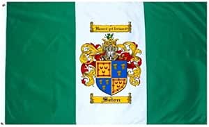 Amazon.com: Seton Family Crest / Coat of Arms Flag. Large 3 ft. x 5 ft ...