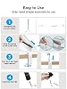 White Microphone Arm Desk Mount for Wave/Blue Yeti/Snowball/Hyperx ...