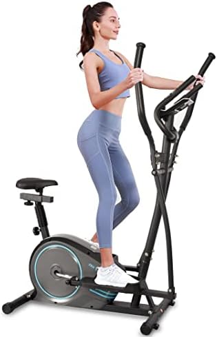 SKY LAND Elliptical Exercise Bike | Magnetic Cross Trainer With FitShow ...