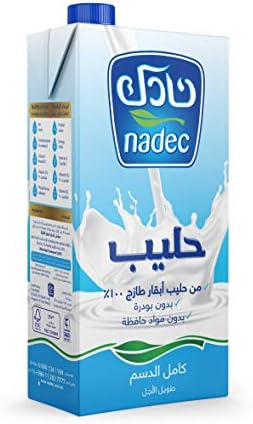 Nadec Full Fat Long Life Milk, 1 Ltr price in UAE | Amazon UAE ...