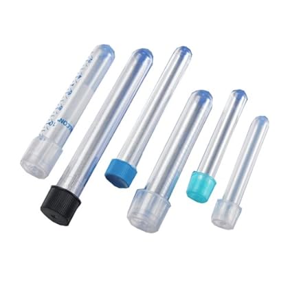 Falcon 352052 Round Bottom Polystyrene Test Tube without Cap, 12 mm x ...