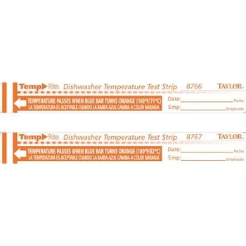 Amazon.com: Taylor Precision 8769 TempRite Adhesive Dishwasher Label ...