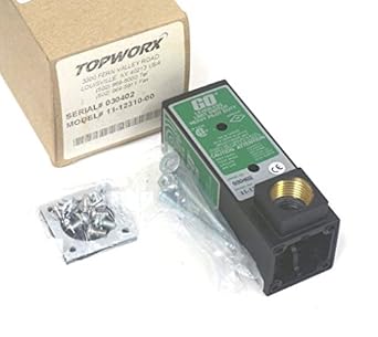 Topworx Go-Switch 11-12310-00, SPDT 9/16" Extended Side Sensing, Brass ...