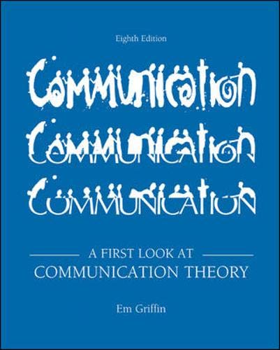 A First Look at Communication Theory: 9780073534305: Communication ...