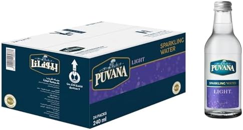 سعر Puvana Sparkling Water Light 240 ml X 24 فى السعودية | بواسطة ...