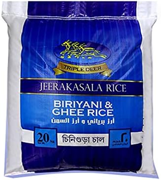Triple Deer Biriyani Rice 20 kg - Pack of 1 price in Saudi Arabia ...