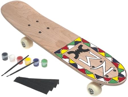 Design Your Own Wood Skateboard Kit-: Amazon.co.uk: Toys & Games