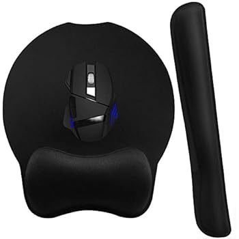 Teepao Almohadilla reposamuñecas para Teclado y Mouse reposamuñecas de ...