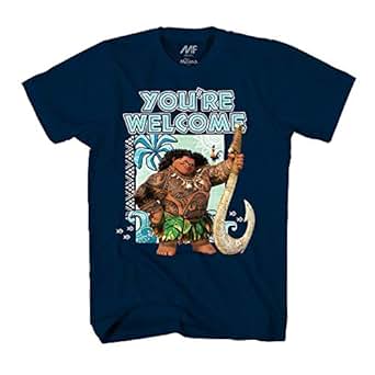 Amazon.com: Disney Moana Maui You're Welcome T-Shirt: Clothing
