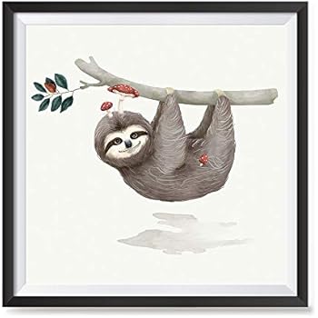 Amazon.com: Three Toed Sloth Poster Photo Cute Wild Animals Posters ...