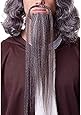 Amazon.com: Wizard Beard Goatee Mustache Set Color Black - Sepia ...