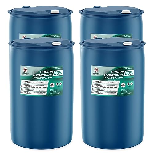 Mua Sodium Hydroxide 50% (Caustic Soda, Lye) - 4x55 Gallon Drums - for ...