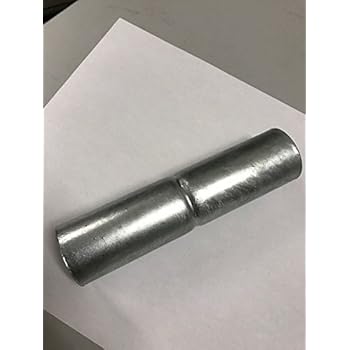 Amazon.com : Chain Link Fence Top Rail Sleeves Galvanized Steel 4 Pc ...