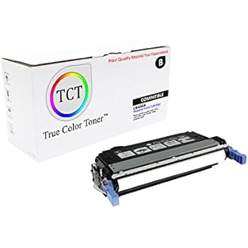 Amazon.com: TCT Premium Compatible Toner Cartridge Replacement for HP 642A CB400A Black Works ...