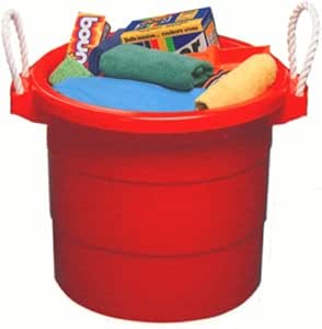 Amazon.com: GSC UT2500 20-Gallon Utility Tub with Rope Handles, Red ...