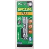 Amazon.co.jp： ELPA LED懐中電灯 5ルーメンアルミライト DOP-EP201(BK): 家電・カメラ